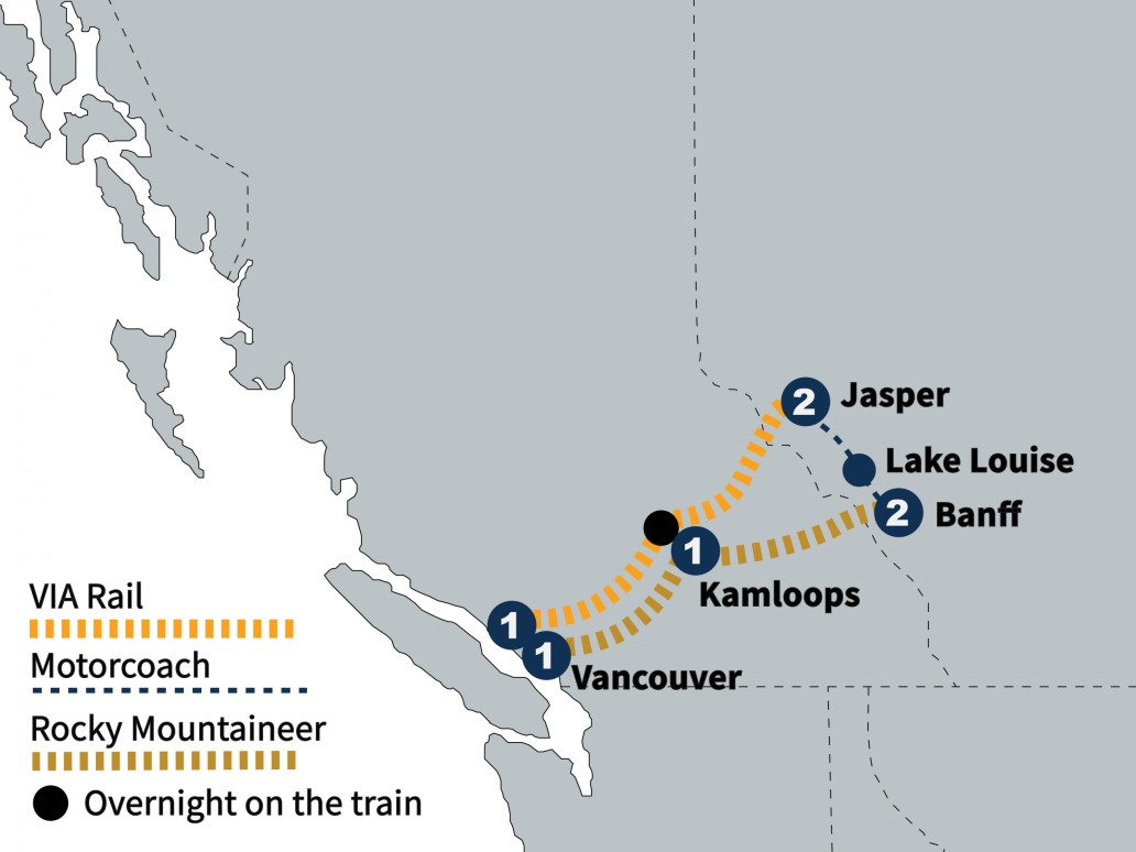 VIA Rail Tours | Canada Rail Vacations