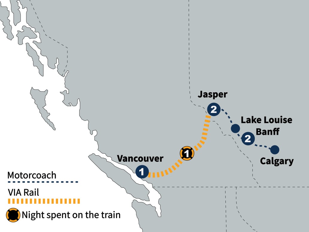 VIA Rail Tours | Canada Rail Vacations