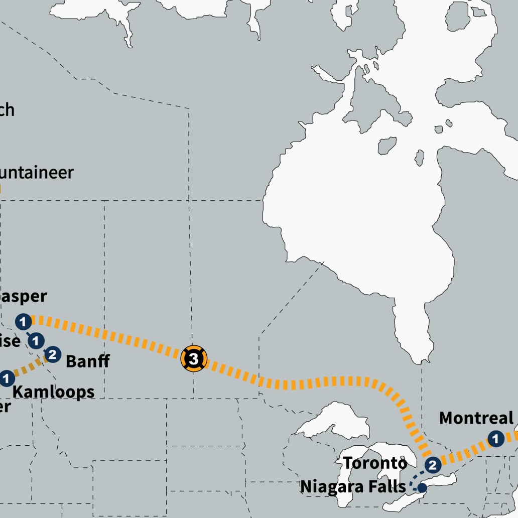 Canadian Luxury Sleeper Train | VIA Rail Prestige Class