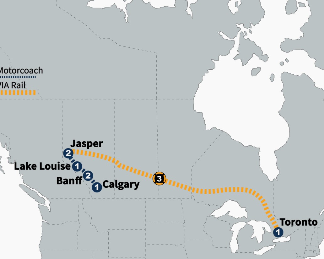 Canadian Luxury Sleeper Train | VIA Rail Prestige Class
